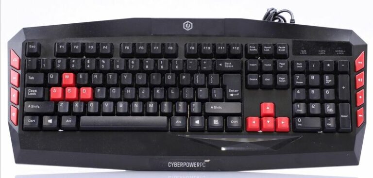 CYBERPOWERPC Multimedia Gaming Keyboard - The Computer Shop